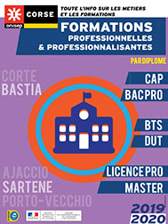 La carte des formations professionnelles